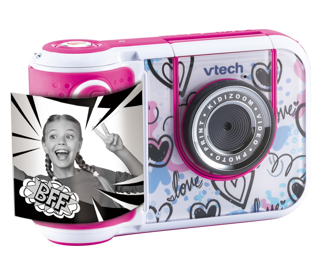 VTech Toys Australia - Kidizoom Print Cam Bundle Pink